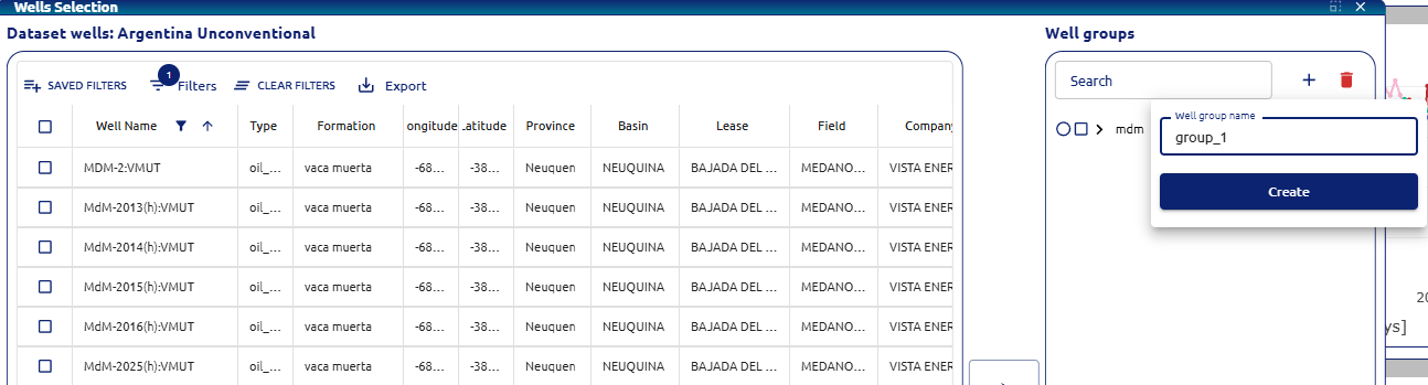 Wells Filtering | Dash Documentation